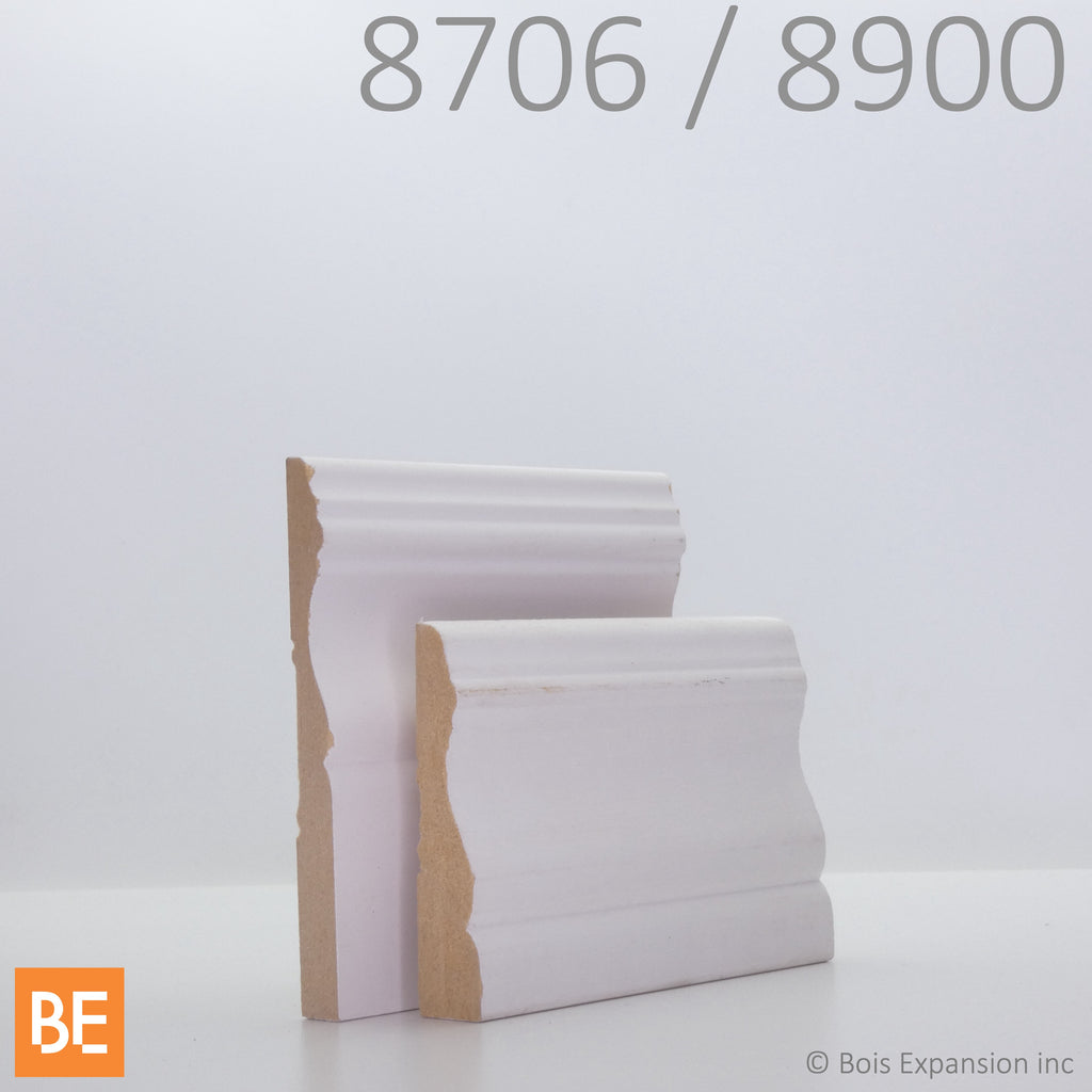 Plinthe en MDF 3-7/8 po | Coloniale MFP8706 – Bois Expansion