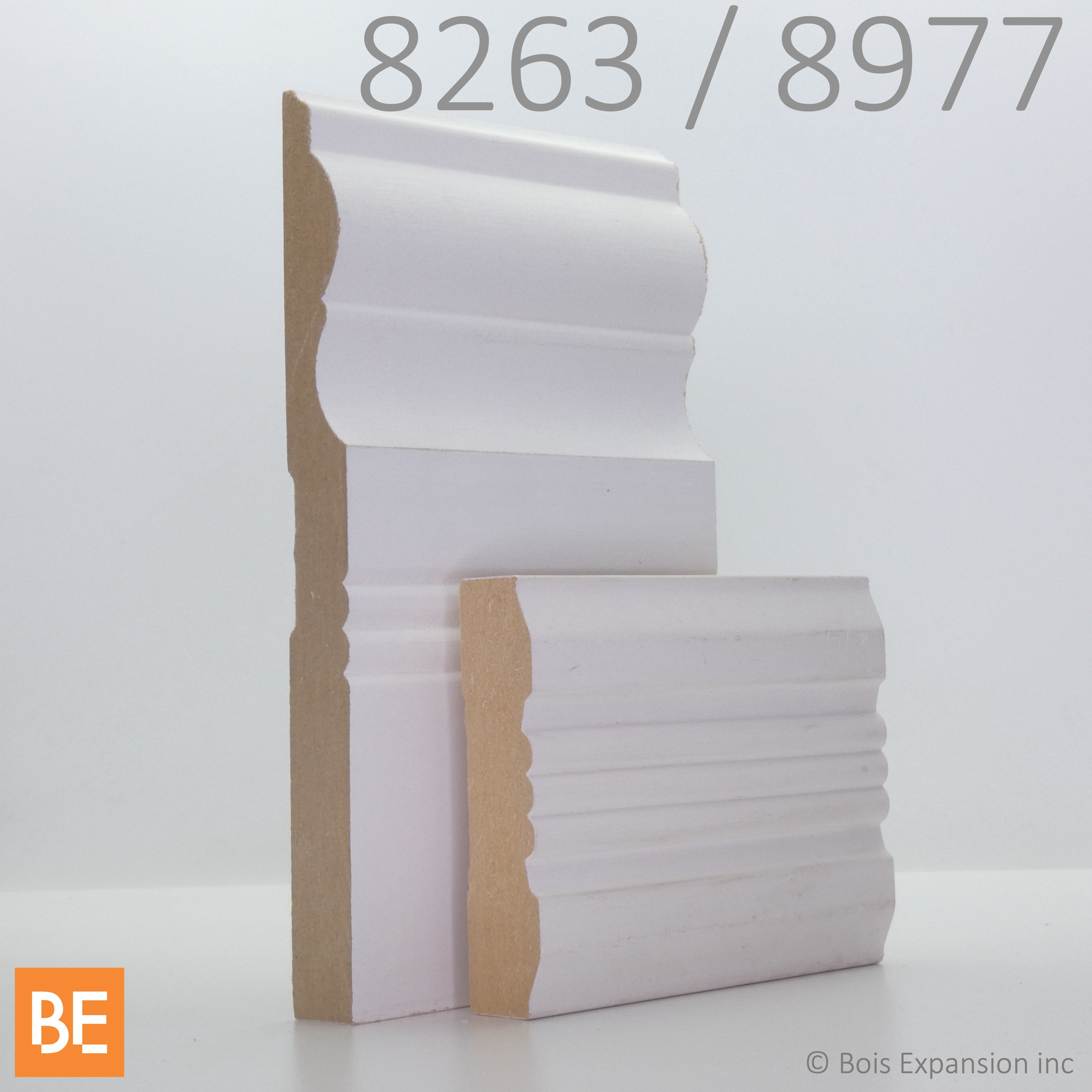 Plinthe en MDF 6-1/2 | Victorienne MFPU8263 – Bois Expansion